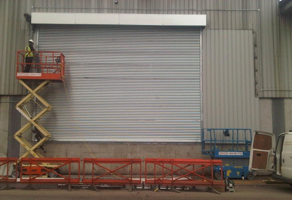London Waste Roller Shutter Installation - High Speed Doors